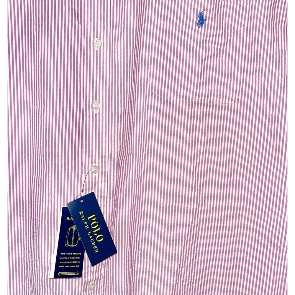 Polo Ralph Lauren | Shirts | Nwt Polo Ralph Lauren Seersucker Shirt ...